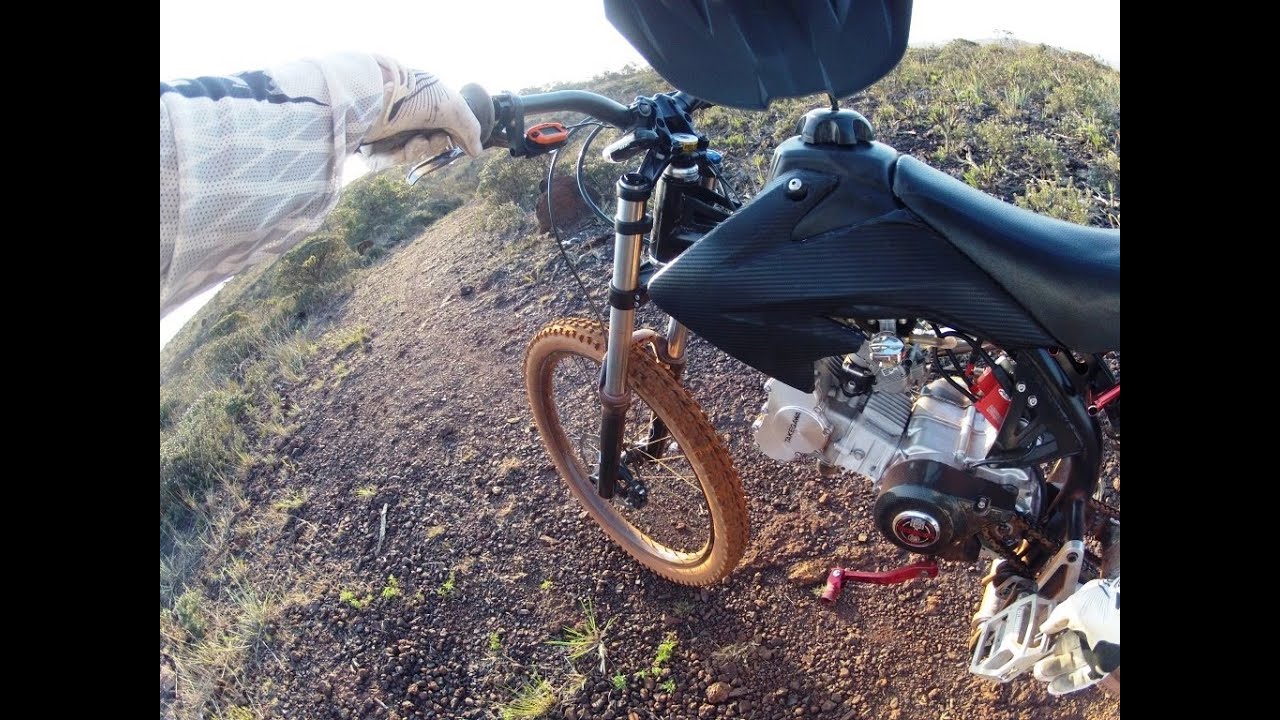 Motoped ON OFF road Test by GuzMotoRacing - YouTube