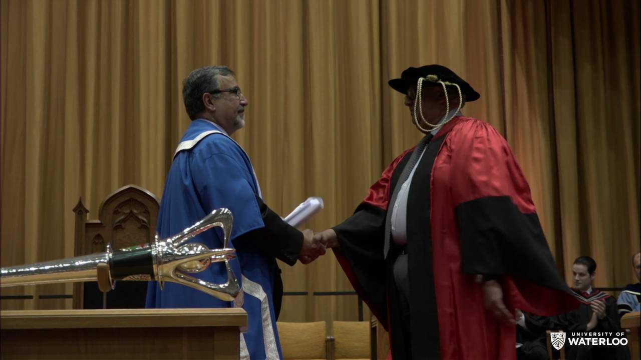 UWaterloo Spring 2016 Convocation - Engineering (Afternoon) - YouTube