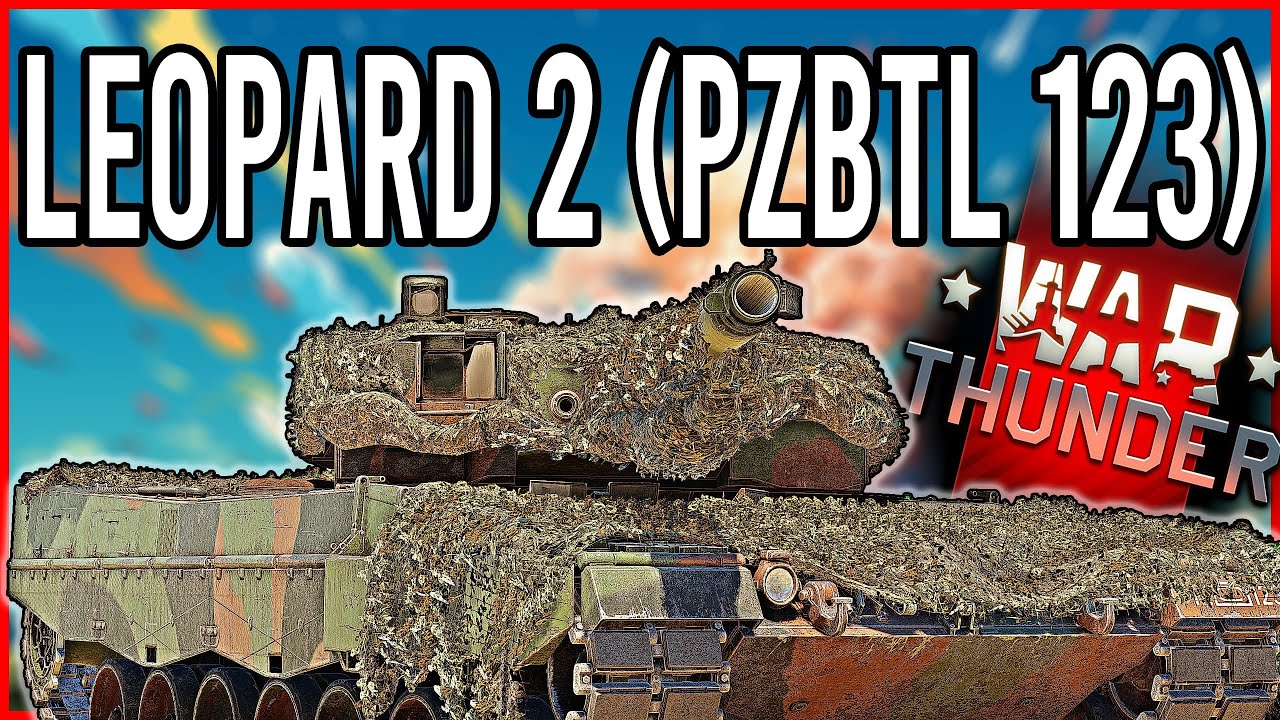 Leopard 2 (PZBTL 123) Germany's BEST Premium in War Thunder? - YouTube