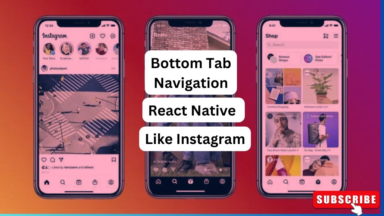 Instagram Style BottomTab Navigation in React Native: A Complete ...
