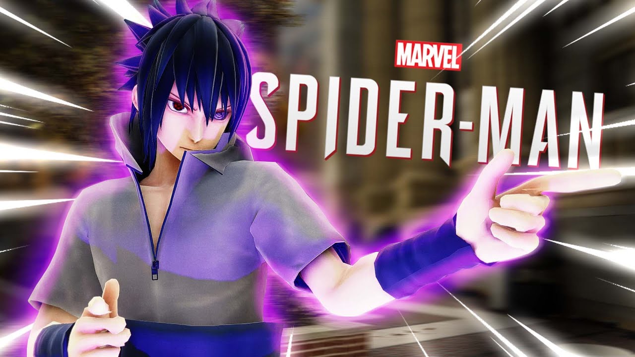Becoming SASUKE In Spider Man PC With MODS - YouTube