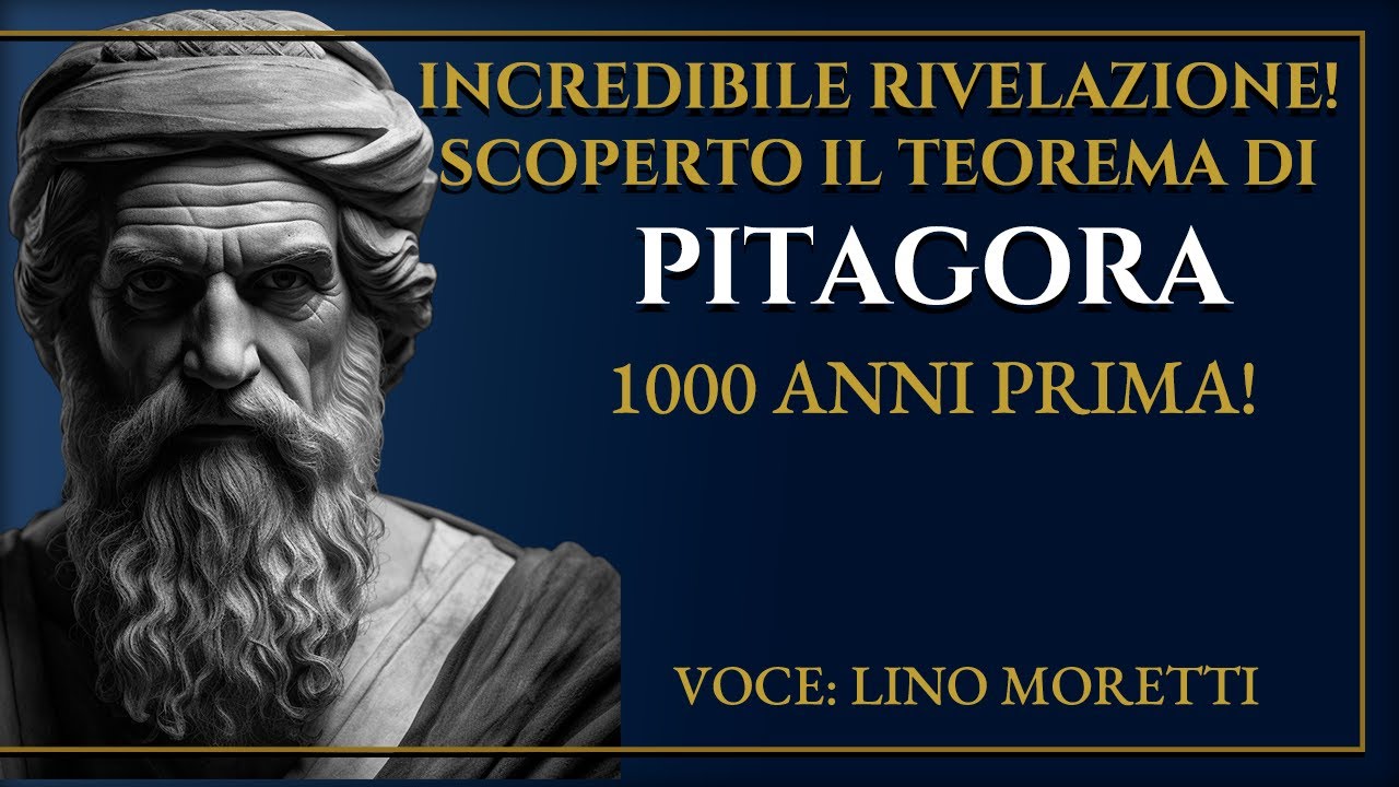 🔴 SCOPERTO IL TEOREMA DI PITAGORA 1000 ANNI PRIMA DI PITAGORA ...
