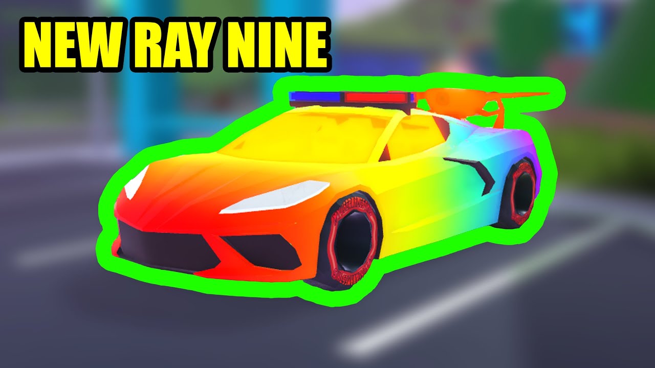 BRAND NEW Corvette (RAY NINE) Added to Roblox Jailbreak! - YouTube