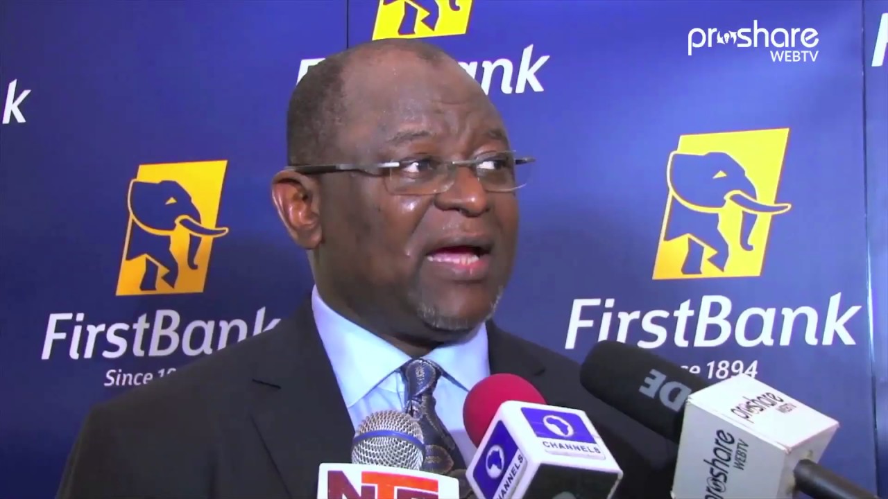 First Bank CEO gives perspective on Agric Financing in Nigeria - YouTube