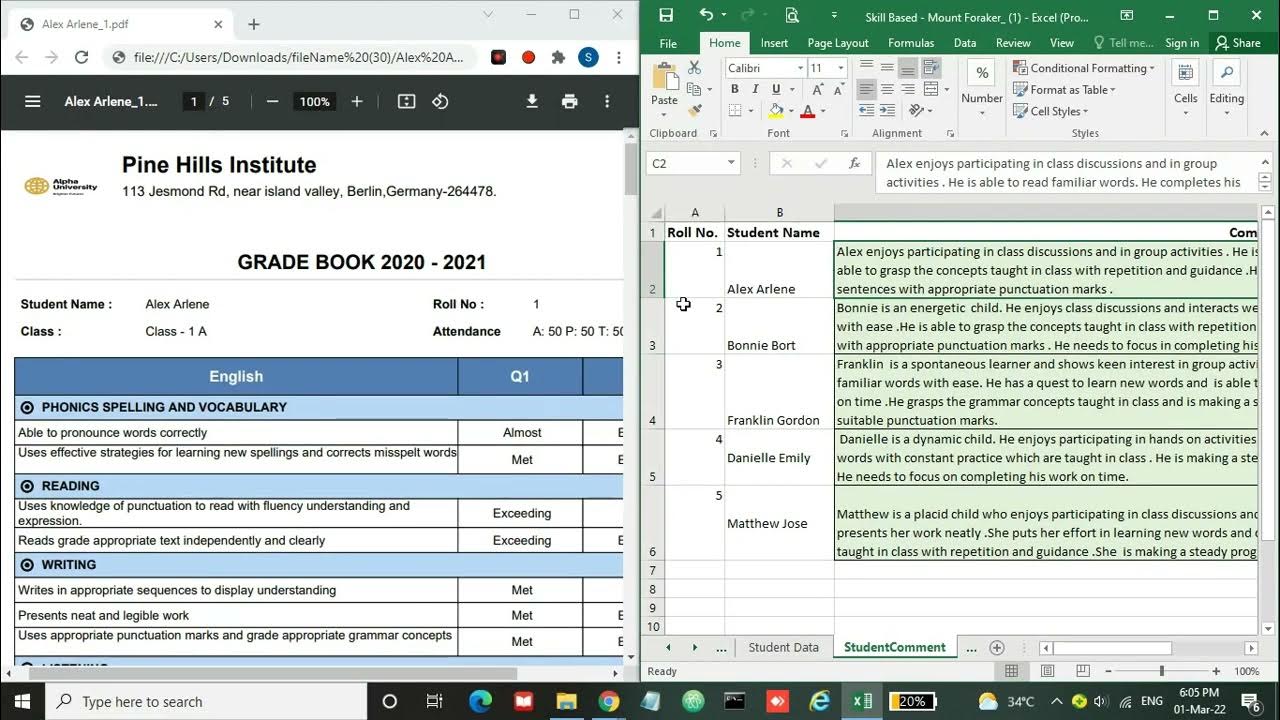 Generate Mount Foraker Report Using Excel | Excel Report Generation - YouTube