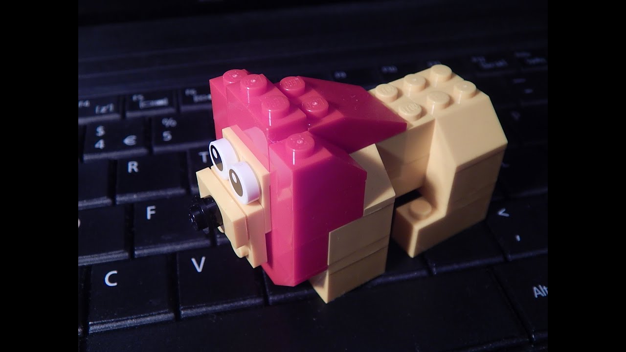 How to build a simple Lego Lion - YouTube