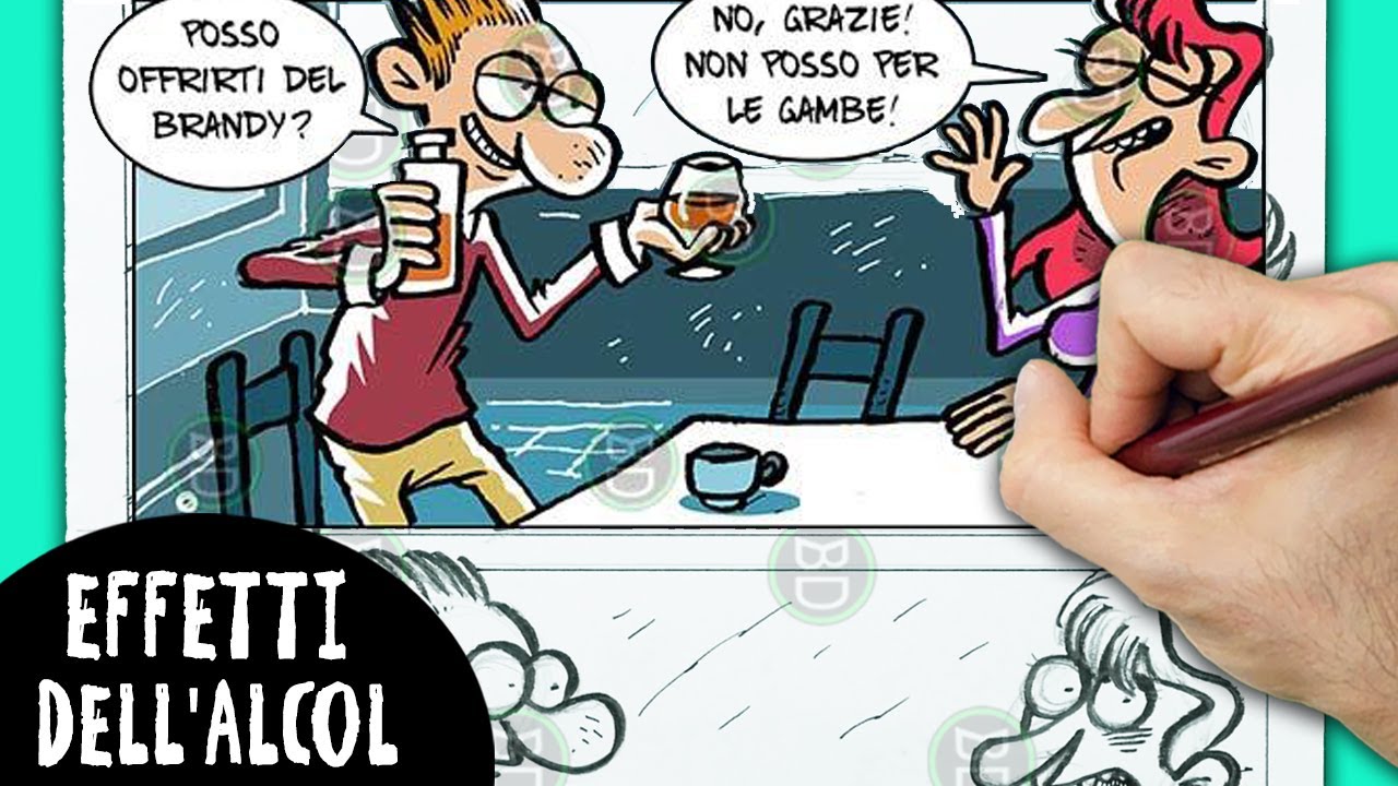 Come disegnare: gli effetti dell'alcol - Cose da non fare in un bar ...