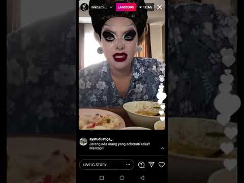 LIVE IG NIKITA MIRZANI SEMPROT SONY \\ UST MAHER