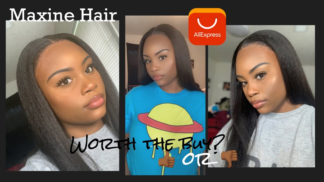 Hair Series| Aliexpress Maxine Hair | Install & Review - YouTube