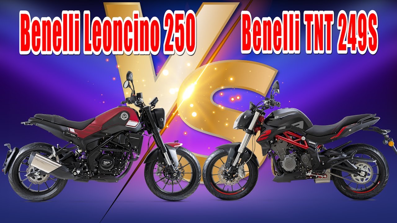 2022 Benelli TNT 249s vs Leoncino 250 - YouTube