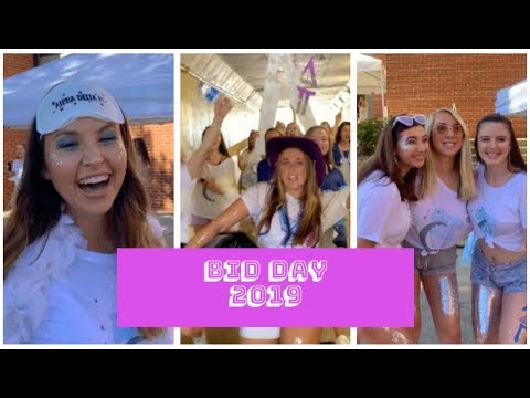 Bid Day 2019: JMU Vlog #4 ♡ - YouTube