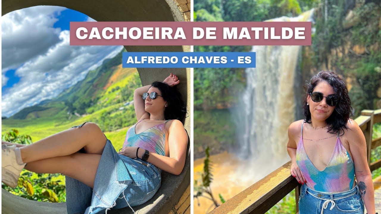 Descubra a CACHOEIRA de MATILDE em Alfredo Chaves | A MAIOR cachoeira do Espírito Santo - YouTube