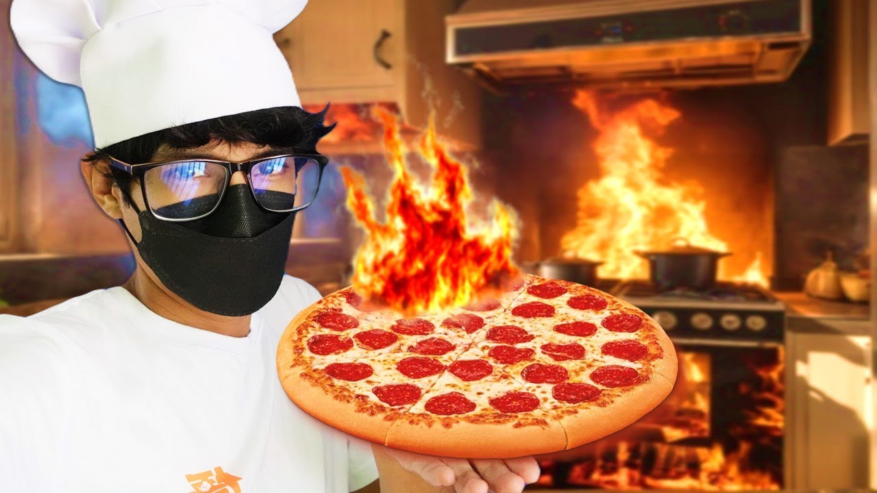 HICE una PIZZA!! 🍕🔥 - YouTube