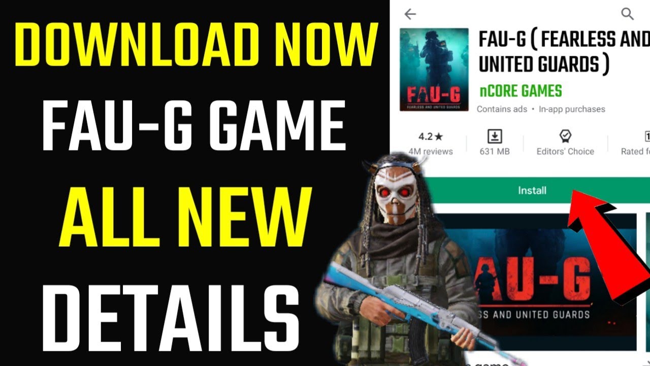Faug Game Download Now | All New Details About Faug Made in India Game ...