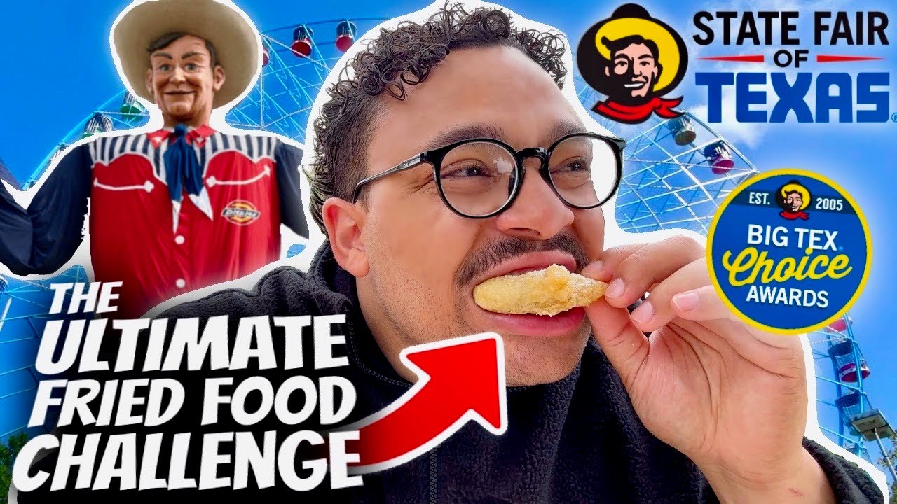 TEXAS STATE FAIR FOODS! (DEEP FRIED EDITION) - YouTube