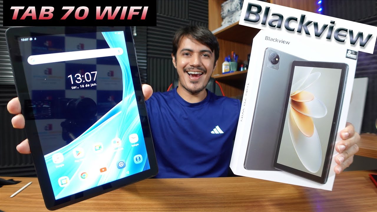 Tablet BLACKVIEW TAB 70 WIFI super barato R$400,00 reais ( Unboxing e ...