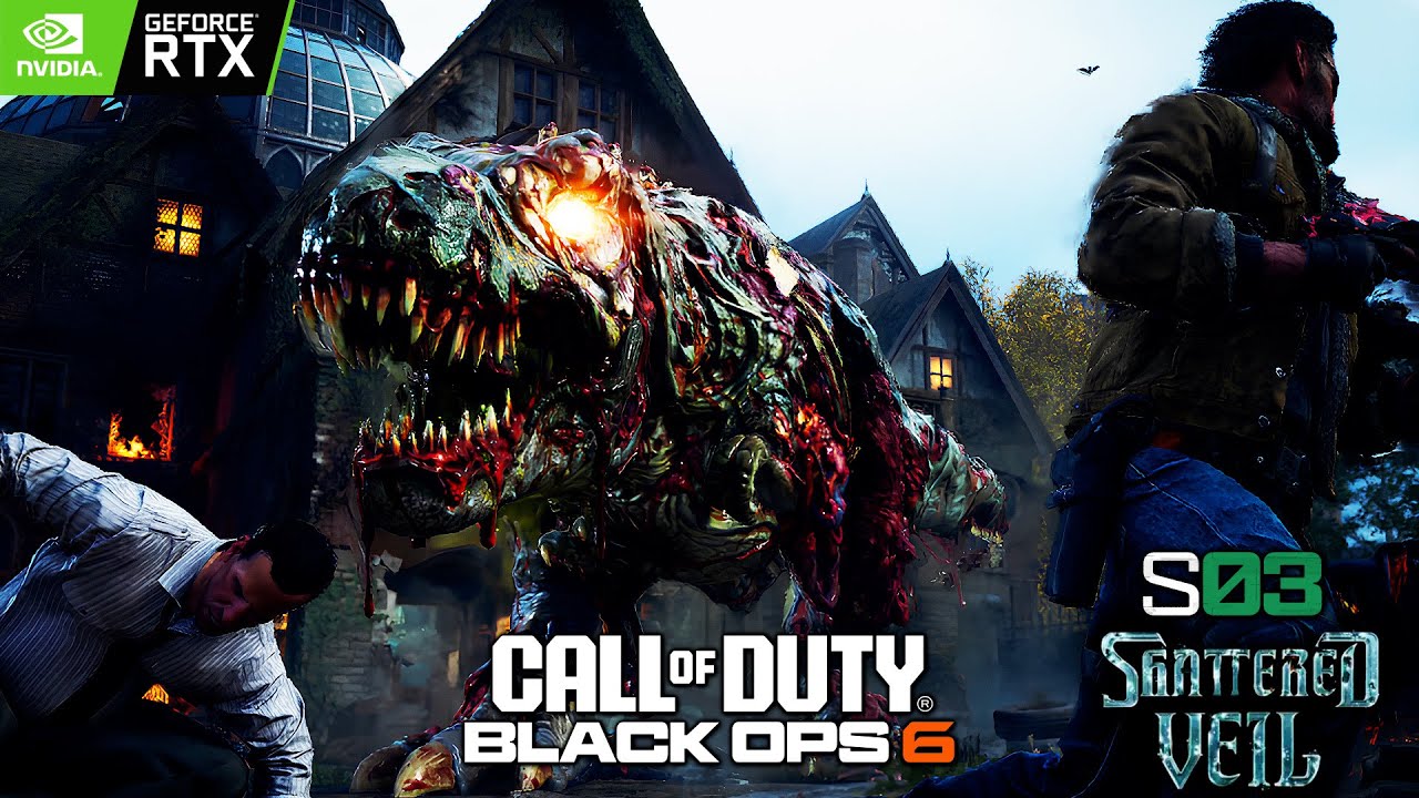 COD BLACK OPS 6 ZOMBIES: SHATTERED VEIL – Z-REX BOSS FIGHT - YouTube