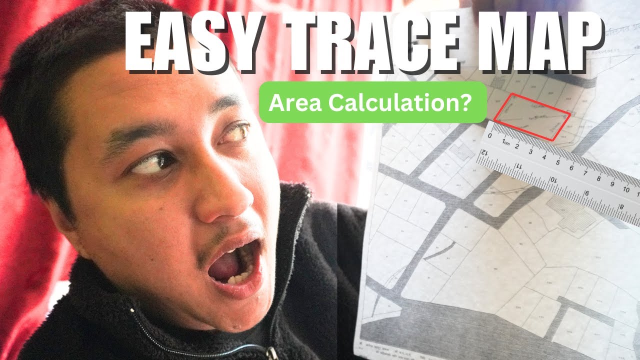 Easily Measure Land Area From Trace Map | No Engineer Required - YouTube