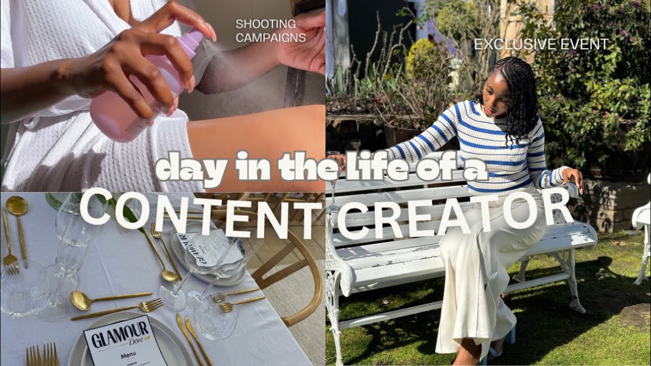 DAY IN THE LIFE OF A CONTENT CREATOR | in South Africa - YouTube