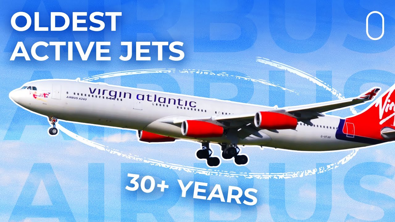 The Oldest Active Jets In Each Airbus Aircraft Family - YouTube