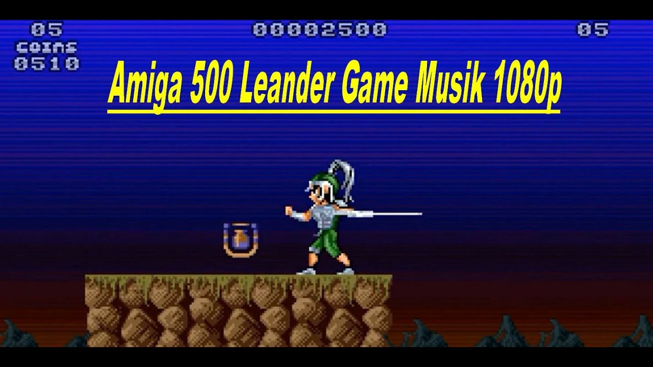 Amiga 500 Leander Game Musik 1080p - YouTube