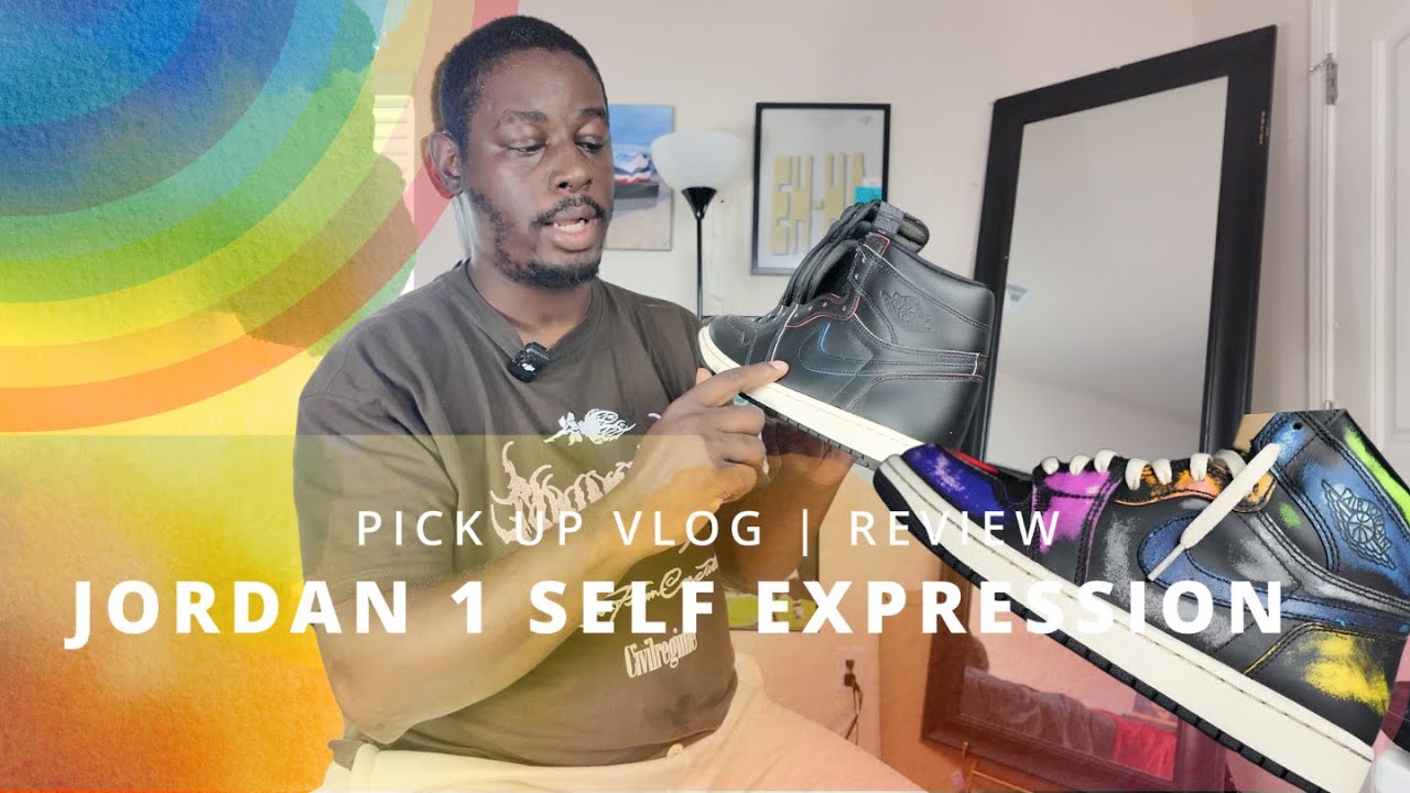 Air Jordan 1 Self Expression Vlog | PICK UP & REVIEW - YouTube
