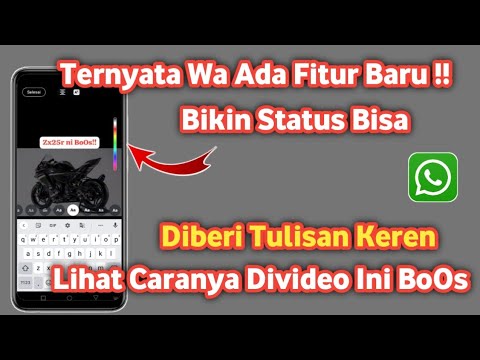 How to Add Cool Text to WhatsApp Status Photos and Videos | New WhatsApp Feature 2023