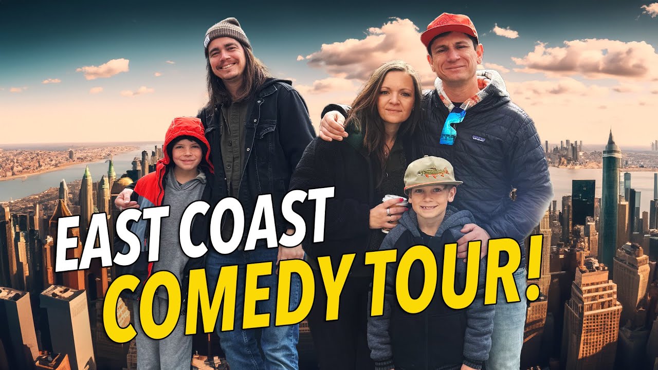 East Coast Comedy Tour Vlog! - YouTube