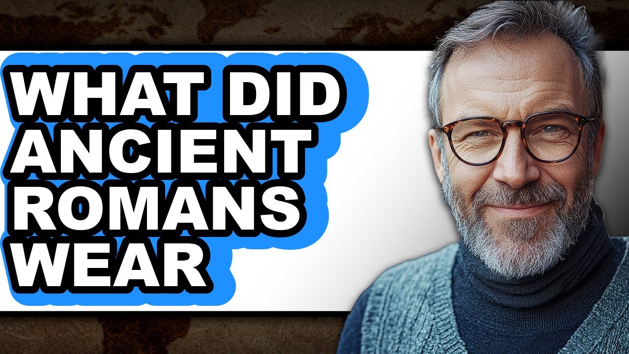 What Did Ancient Romans Wear - Explained - YouTube