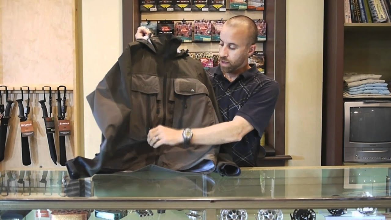TCO Fly Shop - Simms G3 Jacket - YouTube