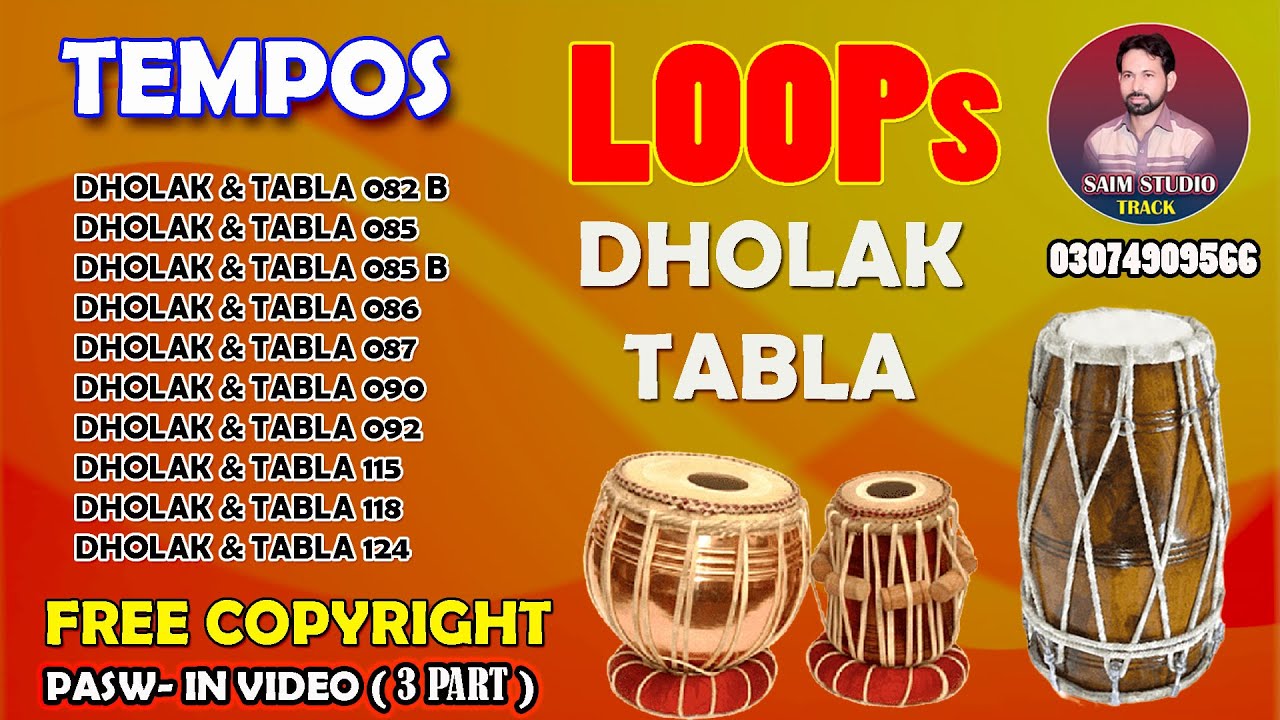 FREE DHOLAK TABLA LOOPS FREE COPYRIGHT LOOPS 2023 FREE DOWNLOAD LOOPS ...