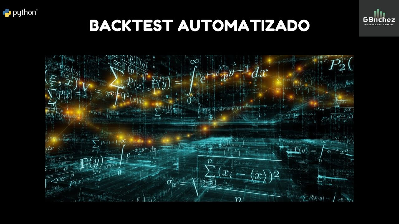 Python for Finance - Backtest automatizado - YouTube