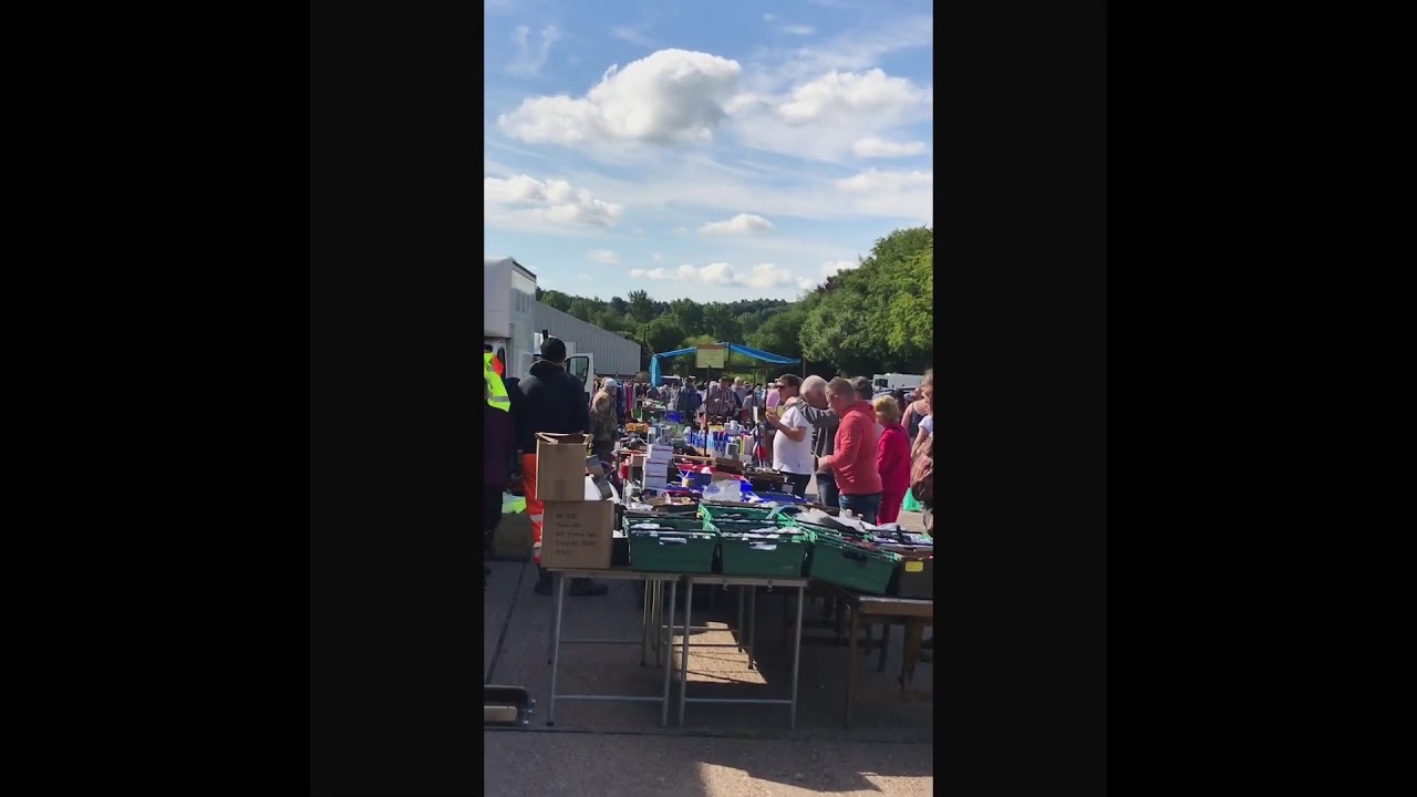 Leek car boot sale - YouTube