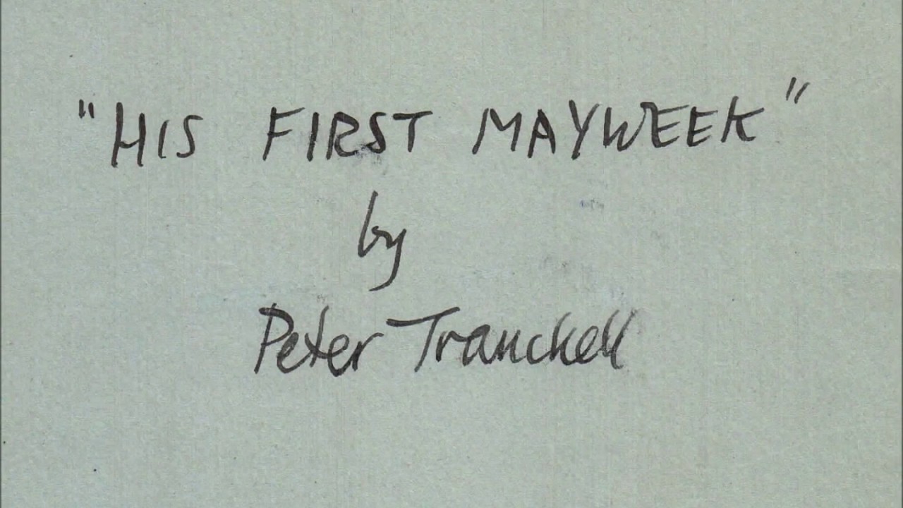 Just A Toothbrush And Pyjamas, live 1964, from His First Mayweek, words ...