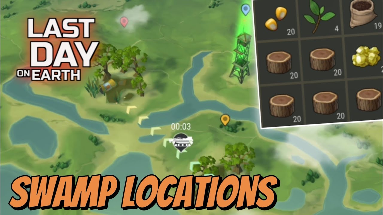 DAILY FARM IN SWAMP LOCATIONS ‼️ LAST DAY ON EARTH - YouTube