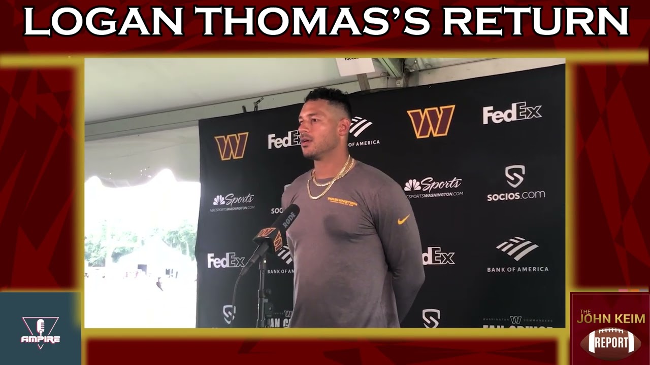 Logan Thomas Press Conference | John Keim Report - YouTube