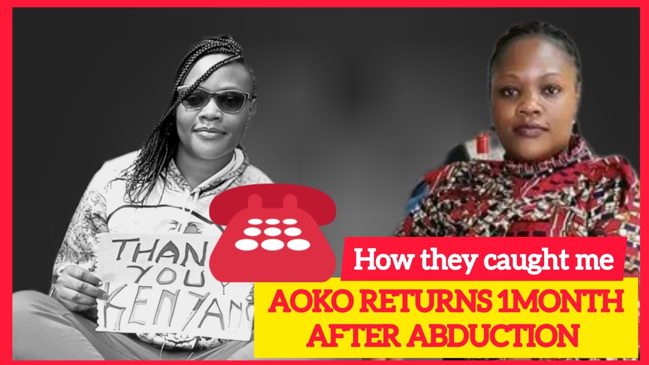 MAVERICK AOKO MAKES COMEBACK 1MONTH AFTER ABDUCTION REVEALS HOW DCI GOT ...
