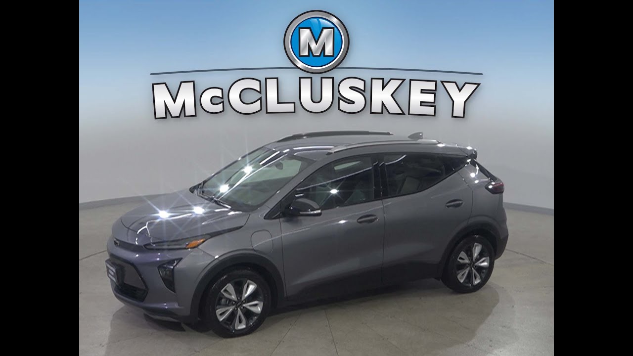 A52815HA Used 2022 Chevrolet Bolt Gray EV For Sale, Review, Test Drive ...