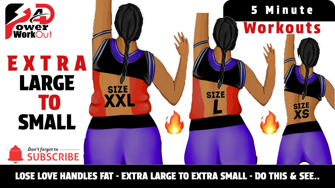 LOSE LOVE HANDLES FAT | EXTRA LARGE TO EXTRA SMALL | DO THIS & SEE.. By ...