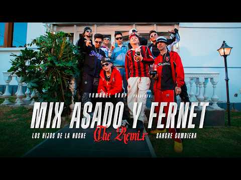 SANGRE CUMBIERA FEAT. LOS HIJOS DE LA NOCHE - MIX ASADO Y FERNET (Video oficial)