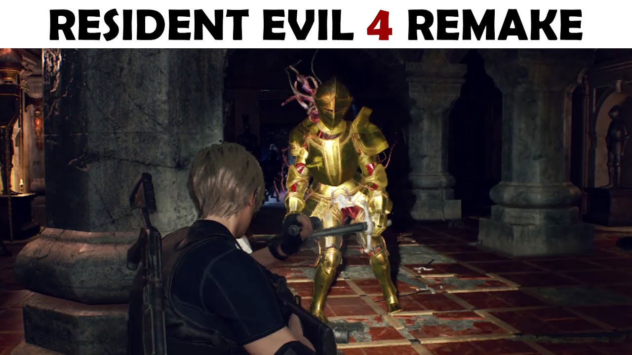 Merciless Knight Side Quest Boss | Resident Evil 4 Remake - YouTube