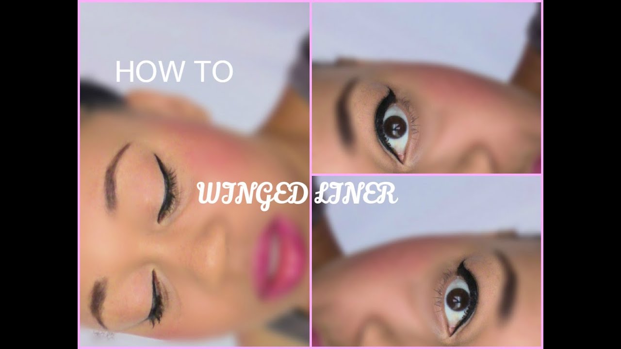 EASY ! Winged EyeLiner Makeup Tutorial For Beginners | Euniycemari ...