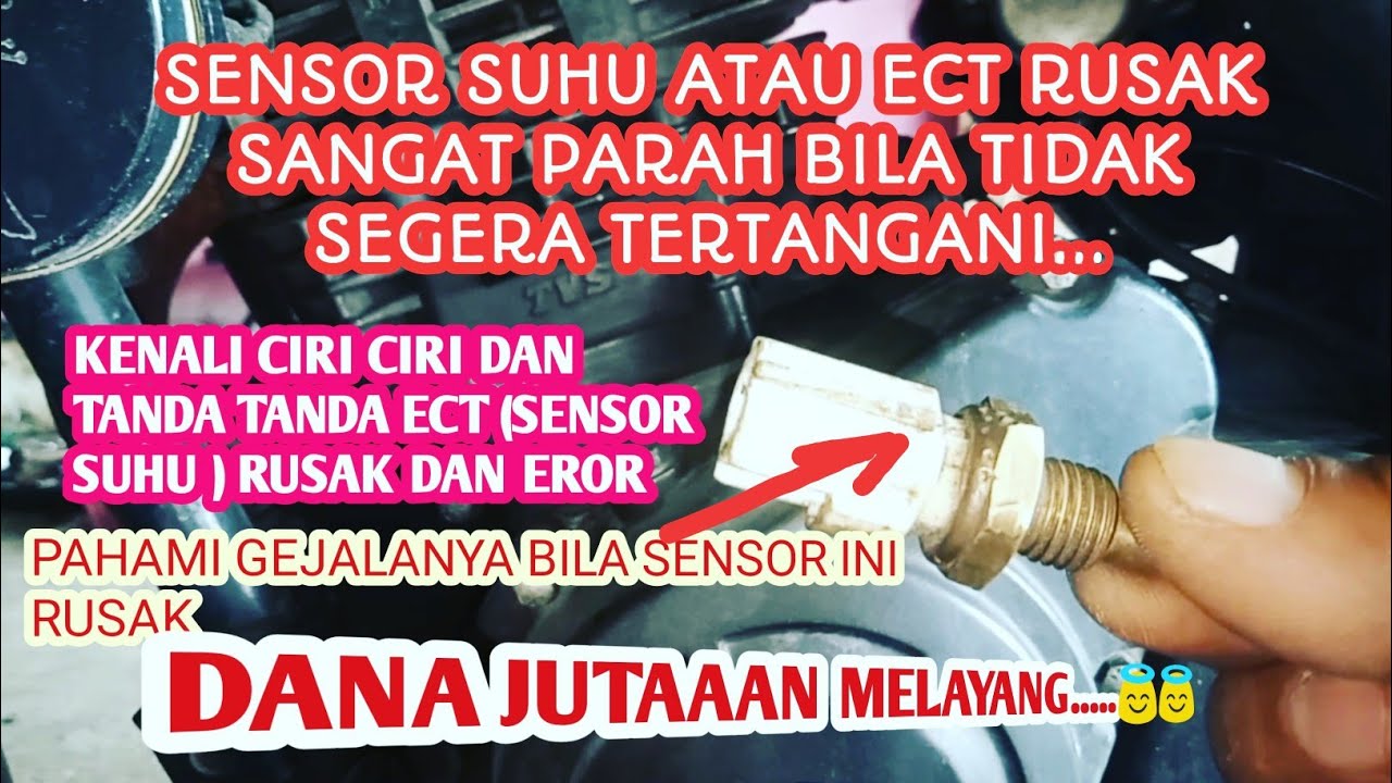 DAMPAK SENSOR SUHU RUSAK DAN Tanda Sensor ECT MOTOR RUSAK Kenali ...