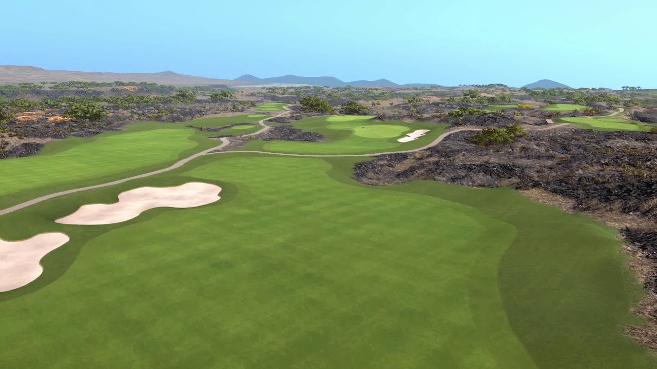 Black Desert Resort Golf Course Hole 2 - YouTube