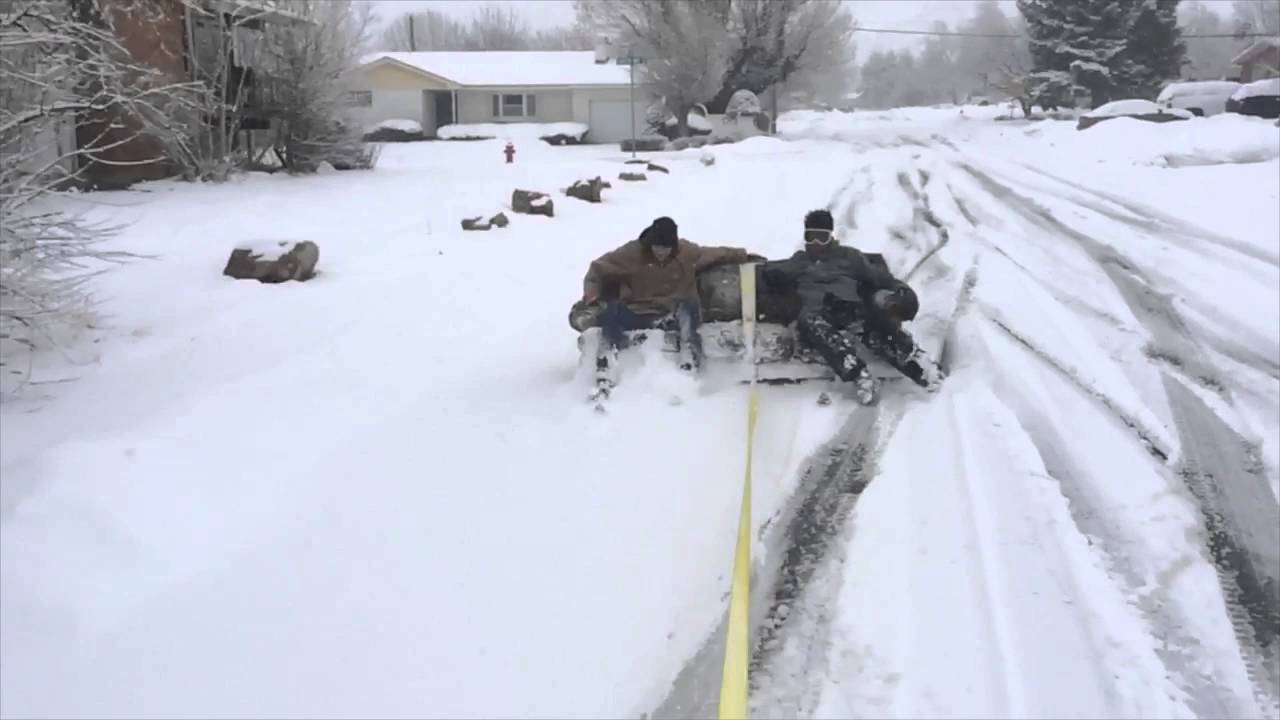 Extreme Couch Skiing 2016 - YouTube