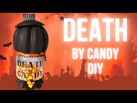 DIY Death By Candy Dispenser! 🍬 #DIY #halloween #candy - YouTube