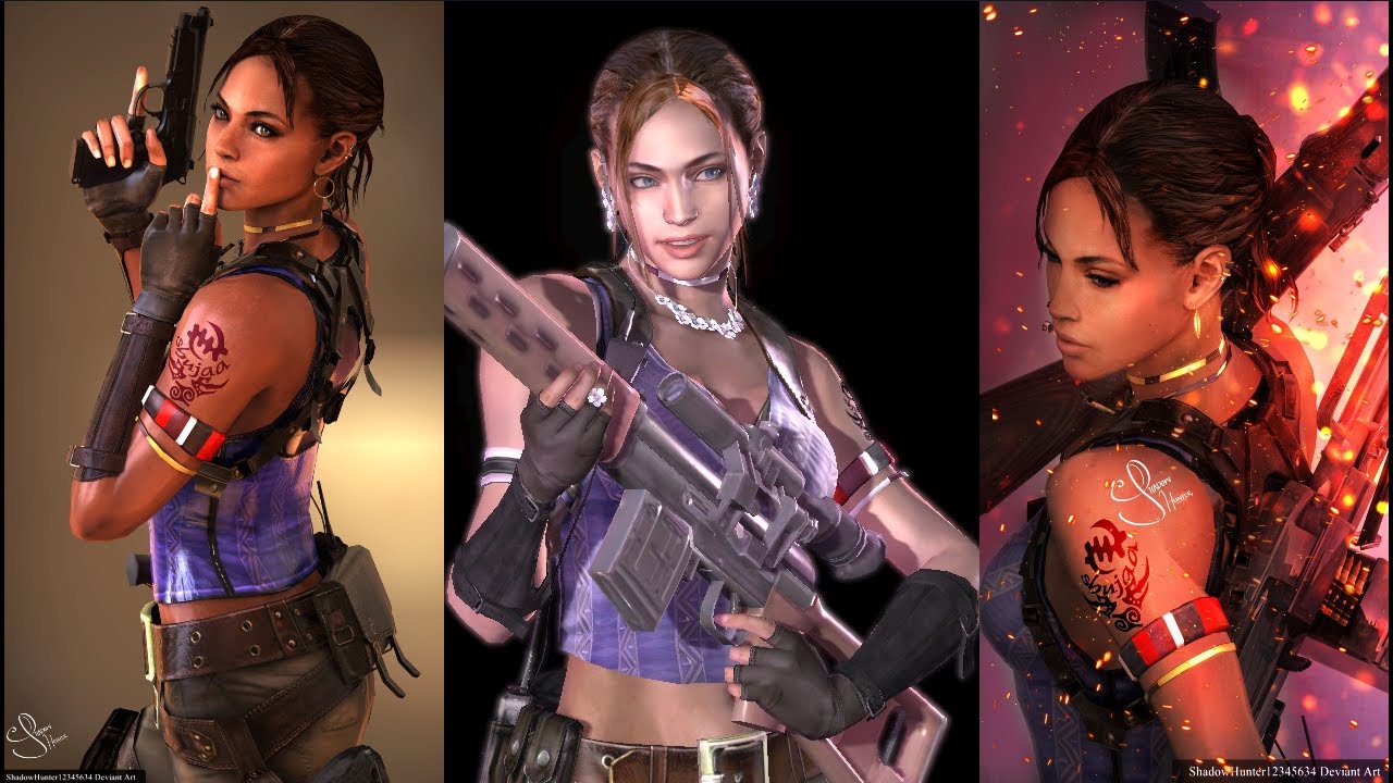 Resident evil 5 The mercenaries Sheva bsaa duo Chris bsaa 1037k ...