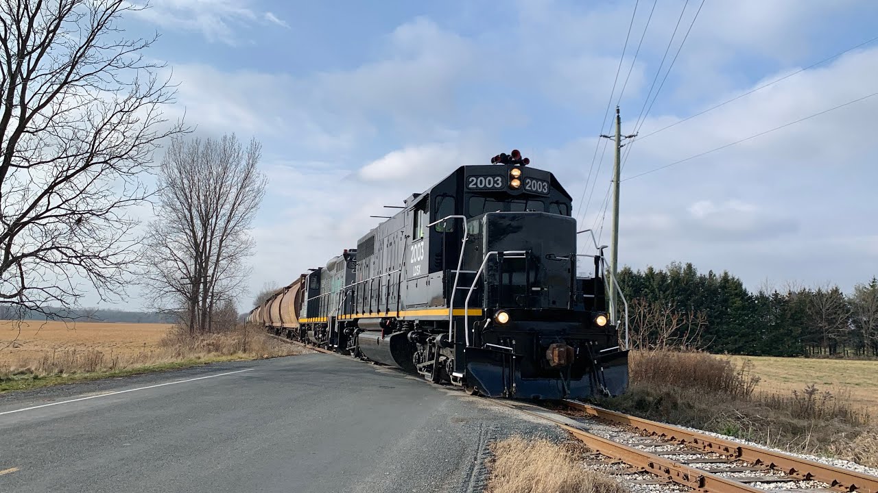 Cayuga Clipper lives on! Eastbound GIO Rail Cayuga Sub Chase Aylmer ...
