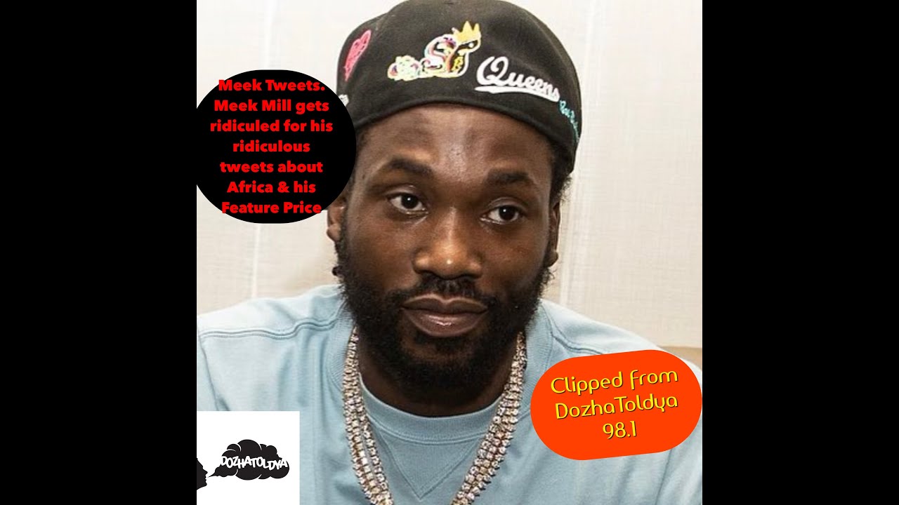 Meek Tweets. Meek Mill gets ridiculed for his ridiculous tweets about ...