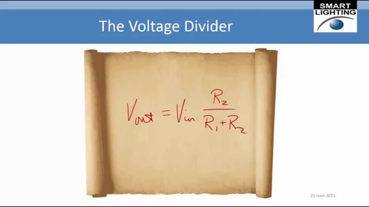 Voltage Divider Basics - YouTube